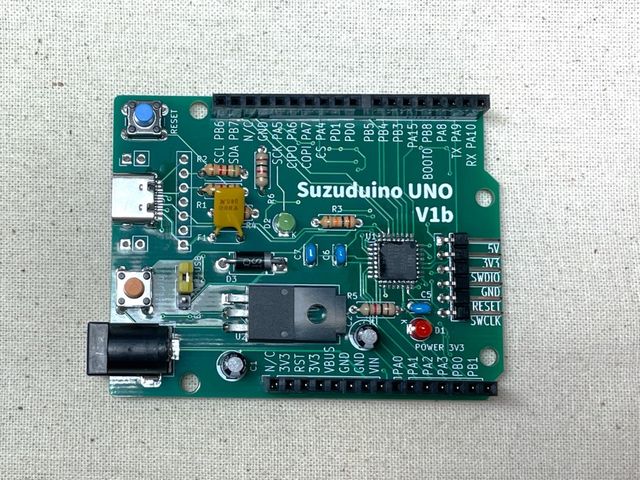 自作マイコンボード Suzuduino UNO 【WCH CH32V203】 by verylowfreq | elchika